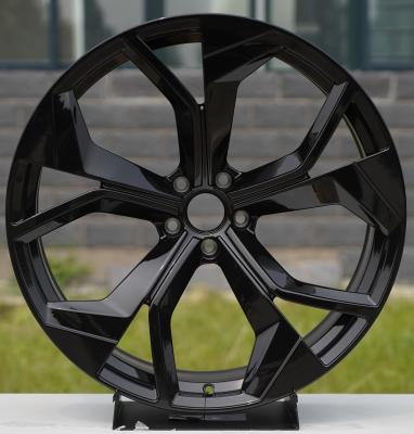 China Maodou Aluminum Alloy Car Wheels 5x112/114.3/120 PCD 18-28 Inch Forged Black Finish TUV Certified Customizable Retrofit/Upgrade for sale