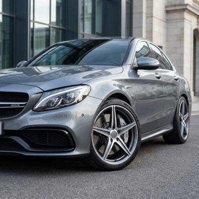 China Mercedes- C180 C200 C260 C300 C43 C60 Coupe A200 A220 A35 A45s E200 E260 E300 E350 Coupe-Aluminum Black Finish for for sale