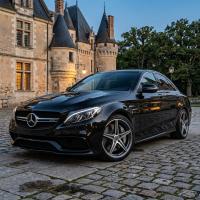 China Mercedes- C180 C200 C260 C300 C43 C60 Coupe A200 A220 A35 A45s E200 E260 E300 E350 Coupe-Aluminum Black Finish for for sale