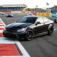 China Mercedes- C180 C200 C260 C300 C43 C60 Coupe A200 A220 A35 A45s E200 E260 E300 E350 Coupe-Aluminum Black Finish for for sale