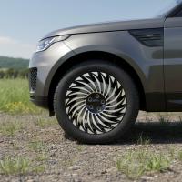 China Custom Aviation-Grade One-Piece Forged Wheels 17-24 Inch 6061-T6  Alloy Black Finish PCD 5x112/120 Compatible ForLand Rover for sale