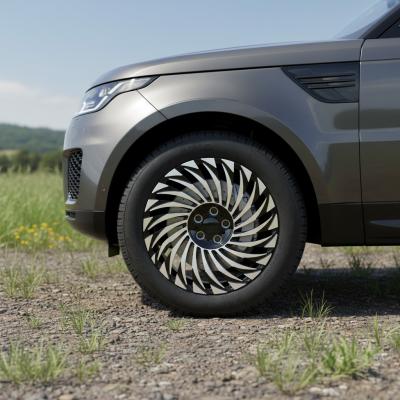 China Custom Aviation-Grade One-Piece Forged Wheels 17-24 Inch 6061-T6  Alloy Black Finish PCD 5x112/120 Compatible ForLand Rover for sale