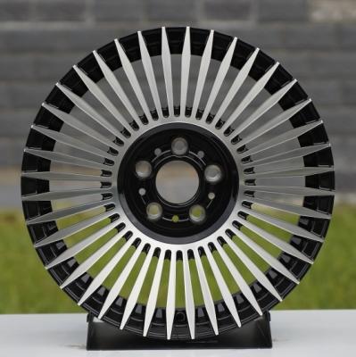 China Maodou Aluminum Alloy Car Wheels 5x112/114.3/120/Custom PCD 18-28 Inch Forged Black Finish TUV Certified Retrofit/Upgrade for sale