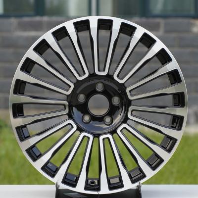 China Maodou Aluminum Alloy Car Wheels 5x112/114.3/120 PCD 18-28 Inch Forged Black Finish TUV Certified Customizable Retrofit/Upgrade for sale