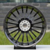 China Maodou Aluminum Alloy Car Wheels 5x112/114.3/120 PCD 18-28 Inch Forged Black Finish TUV Certified Customizable Retrofit/Upgrade for sale