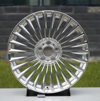 China Maodou Aluminum Alloy Car Wheels 5x112/114.3/120 PCD 18-28 Inch Forged Black Finish TUV/Lifetime Certified Retrofit/Upgrade for sale
