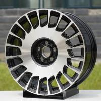 China Maodou Aluminum Alloy Car Wheels 5x112/114.3/120 PCD 18-28 Inch Forged Black Finish TUV Certified Lifetime Warranty for sale