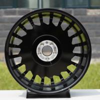 China Maodou Aluminum Alloy Car Wheels 5x112/114.3/120 PCD 18-28 Inch Forged Black Finish TUV Certified Lifetime Warranty for sale