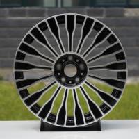 China Maodou Aluminum Alloy Car Wheels 5x112/114.3/120 PCD Customizable 18-28 Inch Black Finish TUV Certified Retrofit/Upgrade Quality for sale