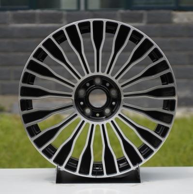 China Maodou Aluminum Alloy Car Wheels 5x112/114.3/120 PCD Customizable 18-28 Inch Black Finish TUV Certified Retrofit/Upgrade Quality for sale