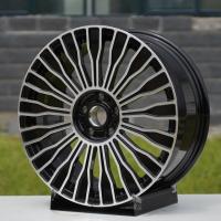 China Maodou Aluminum Alloy Car Wheels 5x112/114.3/120 PCD Customizable 18-28 Inch Black Finish TUV Certified Retrofit/Upgrade Quality for sale