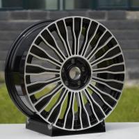 China Maodou Aluminum Alloy Car Wheels 5x112/114.3/120 PCD Customizable 18-28 Inch Black Finish TUV Certified Retrofit/Upgrade Quality for sale