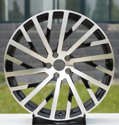 China Maodou Aluminum Alloy Car Wheels 5x112/114.3/120 PCD 18-28 Inch Forged Black Finish TUV Certified Customizable Retrofit/Upgrade for sale