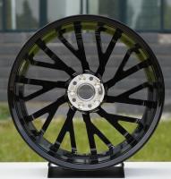 China Maodou Aluminum Alloy Car Wheels 5x112/114.3/120 PCD 18-28 Inch Forged Black Finish TUV Certified Customizable Retrofit/Upgrade for sale