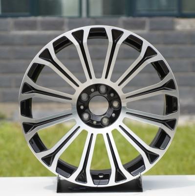 China Maodou Aluminum Alloy Car Wheels 5x112/114.3/120 PCD 18-28 Inch Forged Black Finish TUV/Lifetime Certified New Retrofit/Upgrade for sale