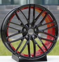 China Maodou Aluminum Alloy Car Wheels 5x112/114.3/120 PCD 18-28 Inch Forged Black Finish TUV Certified Retrofit/Upgrade Quality for sale
