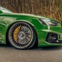 China Custom Aluminum Rim 16 17 18 19 20 21 22 Inch 5x114.3 5x112 5x110 5x120 Audi RS4567 A4 A567forging for sale