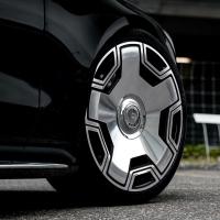 China ForMercedes-Benz S450, S500, Maybach 480, 580, 680 19/20/21/22-inch Disc Wheels with Two-tone Black Finishforging for sale