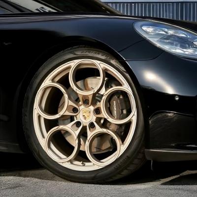 China Custom Forged Wheels in 18, 19, 20, 21, 22 and 23 Inches for Porsche 911, 718 and PanameraBuilt-in Small Circle for sale