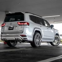 China Bestselling Land Cruiser Striped White Forged Wheels, Available in Sizes 17, 18, 19, 20, 21 and 22 InchesLC200LC300 for sale