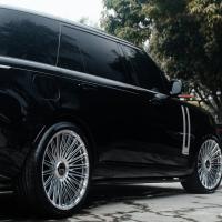 China Hot-selling Star-style Forged Wheels for Range Rover, Available in 19/20/21/22/23 InchesColor Customization5x127 for sale