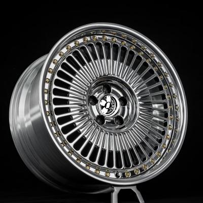 China Forged Two-piece Multi-webForged Wheels Custom 17-26 Inch 5x120 6x139.7 for BMWAudi and Mercedes-Benz for sale