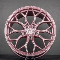 China Hot-selling Forging15 16 17 18 19 Inch 5x112 5x114.3 5x120 4X100pink  for BMW Benz Audi Honda Toyota for sale