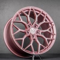 China Hot-selling Forging15 16 17 18 19 Inch 5x112 5x114.3 5x120 4X100pink  for BMW Benz Audi Honda Toyota for sale