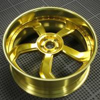 China Wheel Rim Passenger Car Wheels 16 Inch 5x100 Car Rims Alloy Wheel 15 16 17 18 Inch RimsGolden Double Pieces for sale
