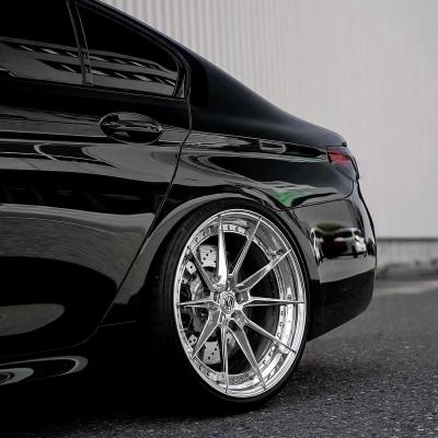 China Two-piece ForgingWheel Rims 5x114.3 5x120 5x130 5x127 17 18 20 21 22 24 26 Inch for Mercedes Audi BMW for sale