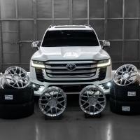 China 18 19 20 Inch 5x112 5x120 Lightweight Aftermarket Alloy Rims Factory DirectLand Cruiser LC300 LC200 for sale