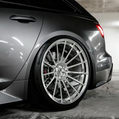 China Bestselling Audi RS4 RS6 Forged 5x120 5x112 5x114.3 18 19 20 21 22 Inch Wheels Aluminum Alloy Rims for Luxury Car for sale