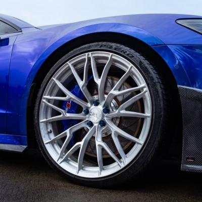 China Silver 17 18 19 20 22 24 Inch 5x100/5x112/5x114.3/5x120/5x115 Forged Wheels for Fi-r Audi A3/A4/Q3/Q5/Q7 Benz C260/E260/E300 for sale