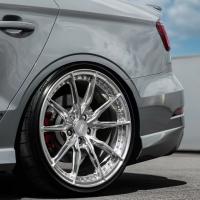 China Hot-selling Forged Two-piece Wheels for Audi RS3 RS4 RS5 RS6 RS7 with Customizable Colors From Manufacturer17, 18, 19, 20 Inches for sale