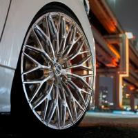 China 16/17/18/19Wide6.5/7.0/7.5/8.0/8.5CPD100/114.3/105/108/110/112/120 New MatteForged Multi-strip Chrome PlatingForToyota for sale