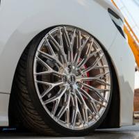China 16/17/18/19Wide6.5/7.0/7.5/8.0/8.5CPD100/114.3/105/108/110/112/120 New MatteForged Multi-strip Chrome PlatingForToyota for sale