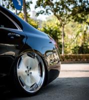 China Pancake Equipped Big Lid 17 18 19 20 Inch 5x112 Pcd Forged Wheels for Benz Maybach S680 W223 V Class W447 S480 S450 S350 S580 for sale