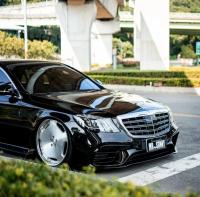 China Pancake Equipped Big Lid 17 18 19 20 Inch 5x112 Pcd Forged Wheels for Benz Maybach S680 W223 V Class W447 S480 S450 S350 S580 for sale