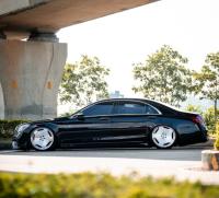 China Pancake Equipped Big Lid 17 18 19 20 Inch 5x112 Pcd Forged Wheels for Benz Maybach S680 W223 V Class W447 S480 S450 S350 S580 for sale