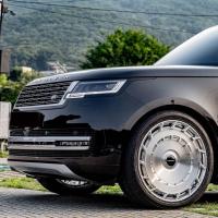China Custom 5X112 5X114.3 5X120 6X139.7 Alloy Rims 18 20 22 23 24 26 Inch Forged Wheels for Ford Land Rover Chevrolet Cadillac for sale