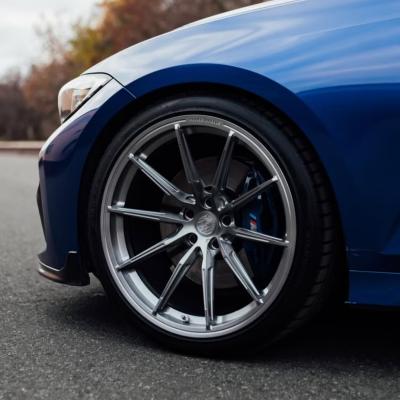 China 17 18 19 Inch Passenger Car Rims Hubs Flow Suitable for Mercedes-Benz BMW Audi Models 5X112 5X114.3 Alloy Wheels for sale
