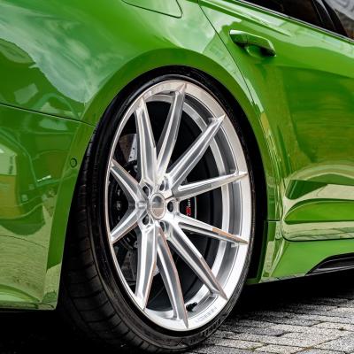 China Hot-selling Forged Deep-dish Wheels, Sizes 18/19/20/21/22/23/24 Inches, 5x120 and 5x130 Bolt Patterns for AudiRS4-7 BMW M3 M4 for sale