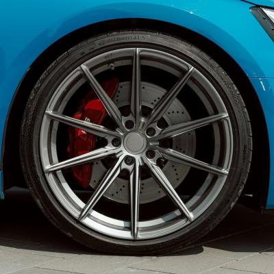 China 18 19 20 21 22 23 24 Inch 5x120 5x114.3 Passenger Car Wheels Deep Concave Design Chrome Forged Wheel Rims for Audi BMW for sale