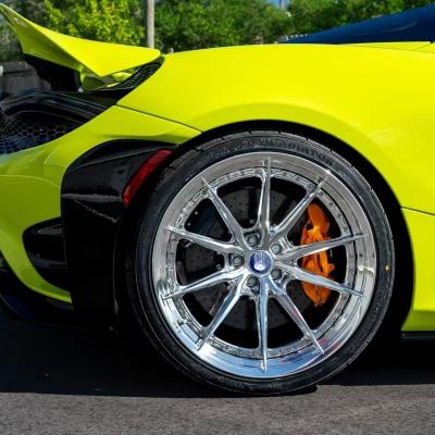 China Concave Design Deep Dish 2-Piece Wheels ForMcLaren 5x114.3 Forged Car Rims 20 Inch Aftermarket Aluminum Alloy Wheels for sale