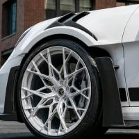 China New Lightweight High Strength Hollow Multi Spoke Forged Alloy Wheels Silver 19-22