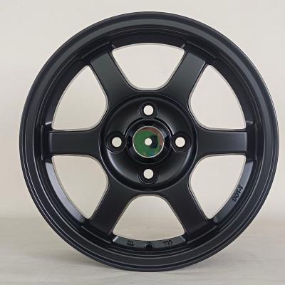 China 6061-T6 Forged TE37 Style Wheels Matte Bronze Racing Rims Custom Offset for Tesla Model 3 Y Audi A3 Mercedes BMW for sale