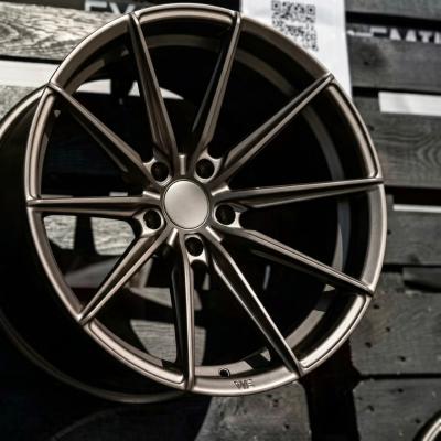 China CF3 Style Monoblock Forged Wheel 18/19/20/21/22 Inch Concave Multi Spoke Alloy Wheel for BMW Audi Mercedes Tesla 6061 T6 for sale