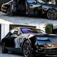 China GeometricHoneycombMonoblockForgedWheel 6061T6 Alloy RimGloss Black Machined Face Fit for Rolls Royce GhostCullinanCustom PCD ET for sale