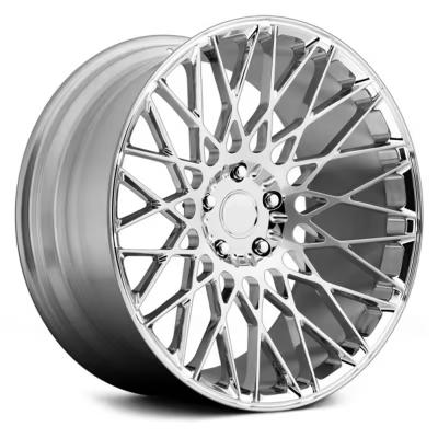 China Custom New Forged Aluminium Alloy Wheels 20-24 Inch 5x120 Silver Multi-Spoke for Sport Vogue Defender X5/X6 GLE/GLS Cayenne for sale