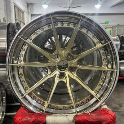 China 17-24Inch Passenger Car Forged Wheels, 6061 Aluminum Alloy, PCD 5x112, 5x114.3, Fit for All Mercedes-Benz, BMW, Audi Models for sale
